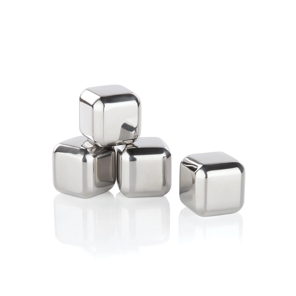 Viski Glacier Rocks Small Stainless Steel Cubes – Devlin's