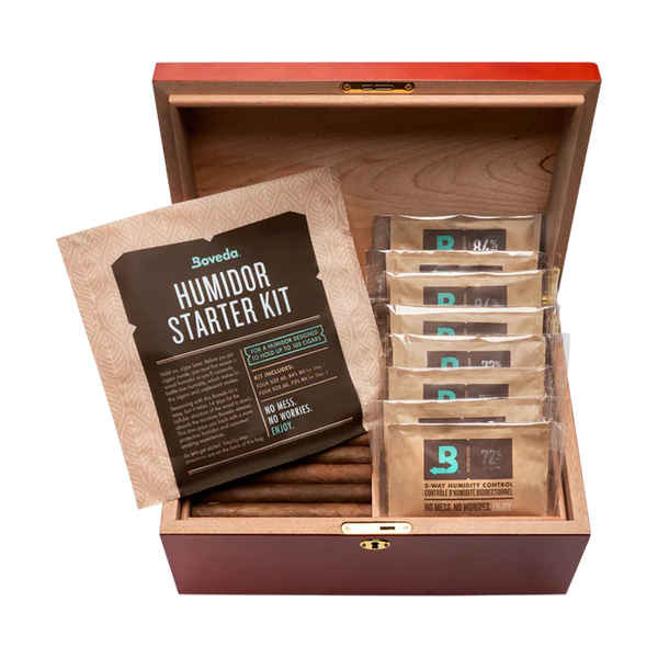 Boveda 84% and 72% RH Starter Kit for 75/100 Wood Humidor - 4 Pack ...