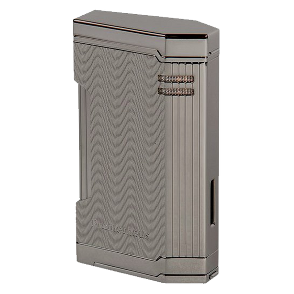 Prometheus Magma T Lighter Gun Metal Wave Design – Devlin's