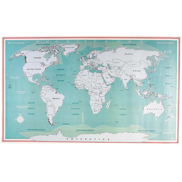 Rex Scratch World Map – Devlin's